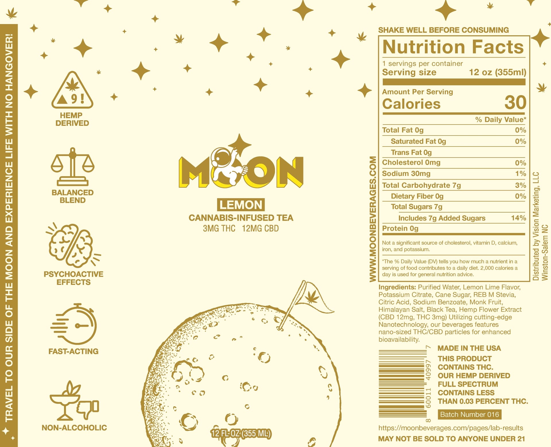 Lemon Tea – MOON Beverages